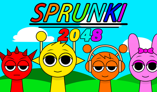Sprunki 2048 (de Gaslighter): Juega gratis en línea en AllWebGames