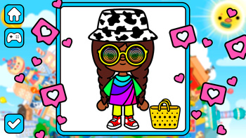 Toca Life: Clothing Designer: Play Online For Free On AllWebGames