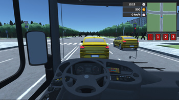 Moscow Bus Driver (by alexkab): Play Online For Free On AllWebGames