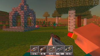 Shooter Craft: Zombie Apocalypse (by Platonov Developer): Play Online ...