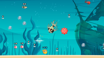 Fish Eat Getting Big(デベロッパー：RHM Interactive) - AllWebGamesで無料オンラインゲームをプレイ