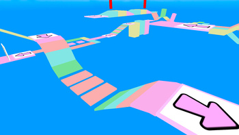 Super Pink Obby: Parkour! （由 liss48):网上免费玩 AllWebGames