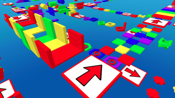 Obby: Rainbow Parkour Tower (by liss48): Play Online For Free On ...