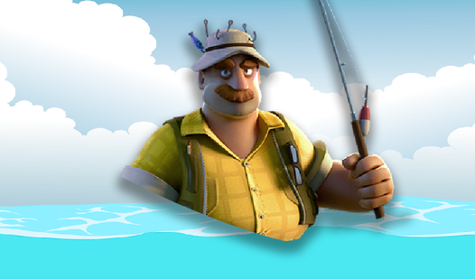 Pescador de caña (de truelisgames): Juega gratis en línea en AllWebGames