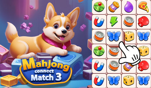 Mahjong Connect Match 3 (โดย Tap4Play):เล่นออนไลน์ฟรีบน AllWebGames