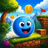 Blue Ball: Играйте Онлайн Бесплатно на AllWebGames