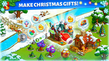 Snow Farm Happy New Year (by foranj.games): Play Online For Free On ...