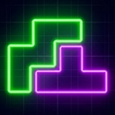 Neon Blocks (by Paranoid): Play Online For Free On AllWebGames