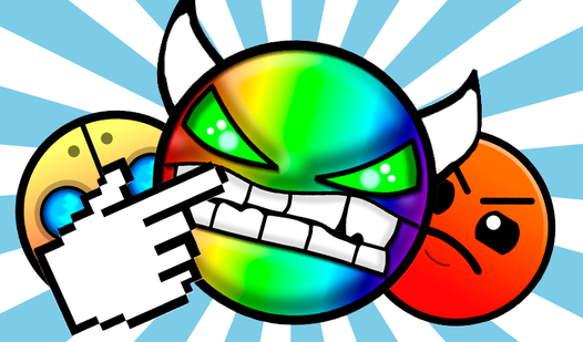 Geometry Dash: Difficulty Clicker (โดย AntonShive):เล่นออนไลน์ฟรีบน ...
