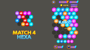 Match 4 Hexa (by Taber Play): Play Online For Free On AllWebGames