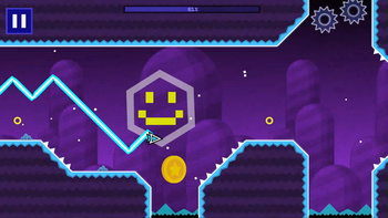 Geometry Dash Wave: Original (by Legendarnye Igry): Play Online For ...