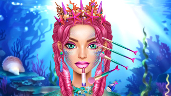 Mermaidcore Makeup (by Gamerina): Play Online For Free On AllWebGames