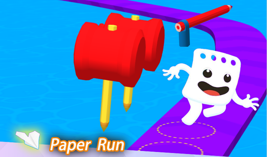 Paper Run (de Cocos Labs): Juega gratis en línea en AllWebGames