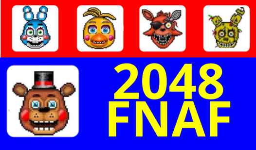 2048 FNAF (โดย LazyMazyGames):เล่นออนไลน์ฟรีบน AllWebGames