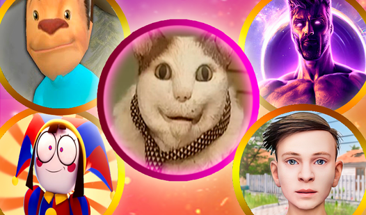 Tap memes: Boo Scared? Timokha Schoolboy Pomni (by KabanGames): Play ...