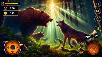 Wolf simulator: Leader of the pack: Play Online For Free On AllWebGames
