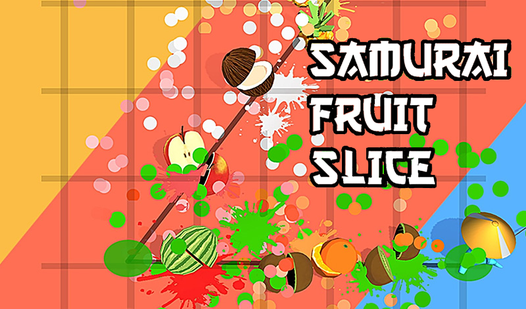 Samurai Fruit Slice (de Fennec Labs): Juega gratis en línea en AllWebGames
