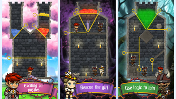 Hero Rescue: Pull the Pin Puzzle (by iDen Games): Play Online For Free ...