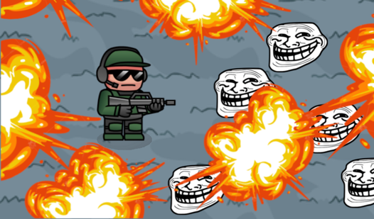 Soldier vs Memes (by Djadja Il'ja): Play Online For Free On AllWebGames