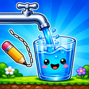 Water Flow Happy Glass: Play Online For Free On AllWebGames
