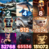 2048 Italians Brainrot Neuroanimals (by MicroEX): Play Online For Free On AllWebGames