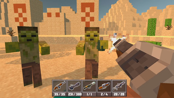 Shooter Craft: Zombie Apocalypse (by Platonov Developer): Play Online ...