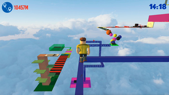 Obby Only Up Challenge (by DarkPlay): Play Online For Free On AllWebGames