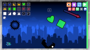 Geometry Dash: Make a map with a jetpack (by JellyLab): Play Online For ...