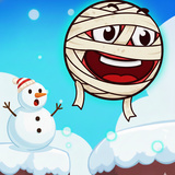 Runner ball: winter game: Jouez en ligne gratuitement sur AllWebGames