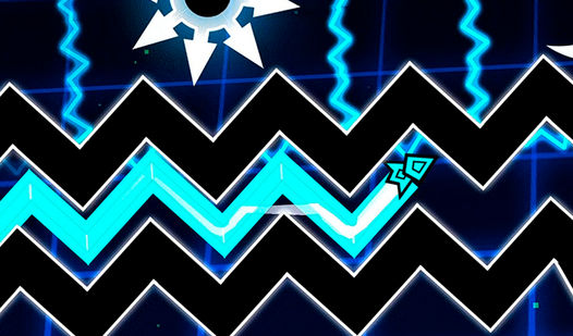 Geometric Dash: Ultimate Wave (by AntonShive): Play Online For Free On AllWebGames