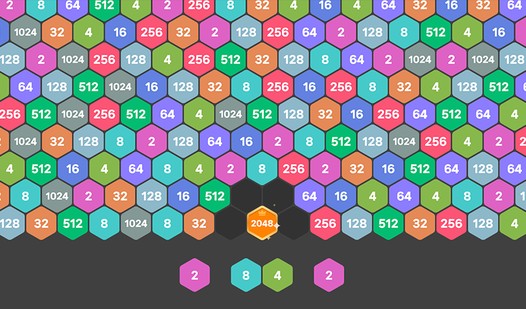 Hexa Block 2048 (by Addictive Games): Play Online For Free On AllWebGames