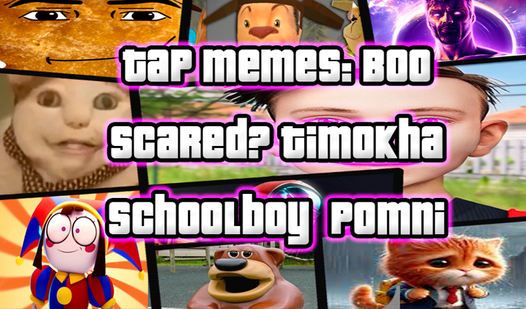Tap memes: Boo Scared? Timokha Schoolboy Pomni (de KabanGames): Juega ...