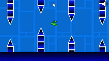 Geometry Dash: Flight with obstacles (by High-Quality Games): Play ...