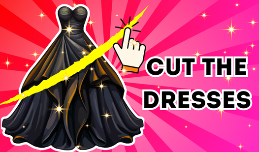 Cut the dresses (โดย Printsip Games):เล่นออนไลน์ฟรีบน AllWebGames