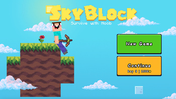 Skyblock Survive With Noob! (by Platonov Developer): Play Online For Free On AllWebGames