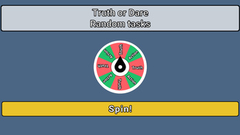 Truth or Dare. Random tasks (by Blogproger): Play Online For Free On ...