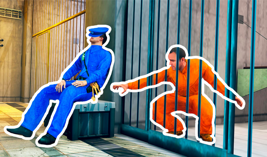Prison Escape: Save the Prisoner (oleh kassir): Mainkan Online Secara Gratis Di AllWebGames