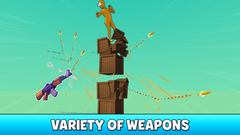 Ragdoll Gun Shooter! Cannon Spinner Playground (by Eccentric): Play ...