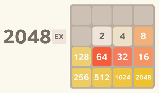 2048 EX (by MicroEX): Play Online For Free On AllWebGames