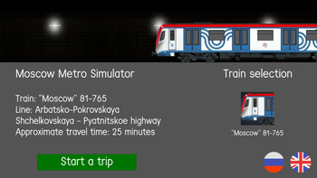 Moscow Metro Simulator (by alexkab): Play Online For Free On AllWebGames