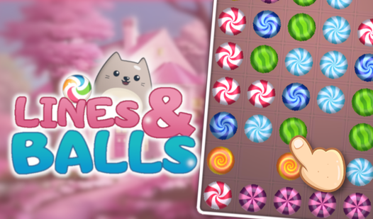 Lines & Balls (by Toxic Pixels): Play Online For Free On AllWebGames