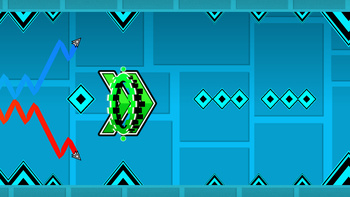 Geometry dash: dual wave (by Kokim): Play Online For Free On AllWebGames