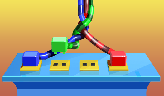 Untangle the wires (by Cyberholics): Play Online For Free On AllWebGames