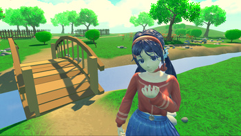 My girlfriend is Mita. A summer house.: Play Online For Free On AllWebGames