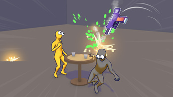 Ragdoll Gun Shooter! Cannon Spinner Playground (by Eccentric): Play ...