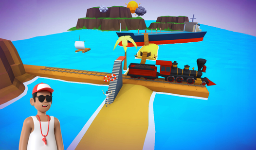 Beach obstacles (by DSStudioLAB): Play Online For Free On AllWebGames