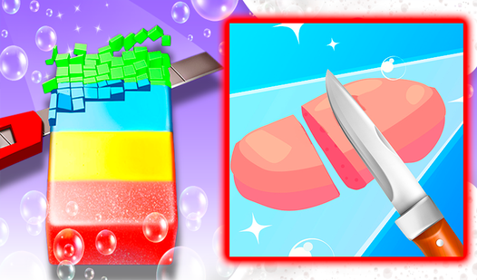 Cut the Soap ASMR (by Jungle Games): Play Online For Free On AllWebGames
