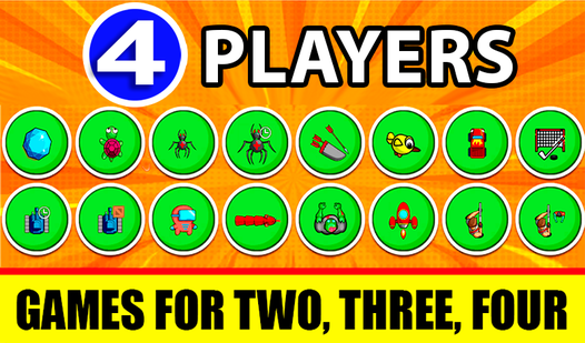 4 players - games for two, three, four (by Krutye igrul'ki): Play ...