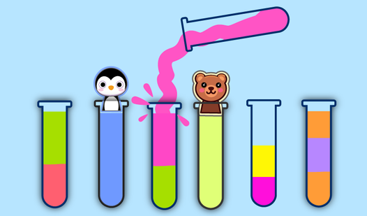 Water Sorting Puzzle (by PixelJoy): Play Online For Free On AllWebGames