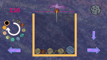 Planets Merge (de MMGames): Juega gratis en línea en AllWebGames